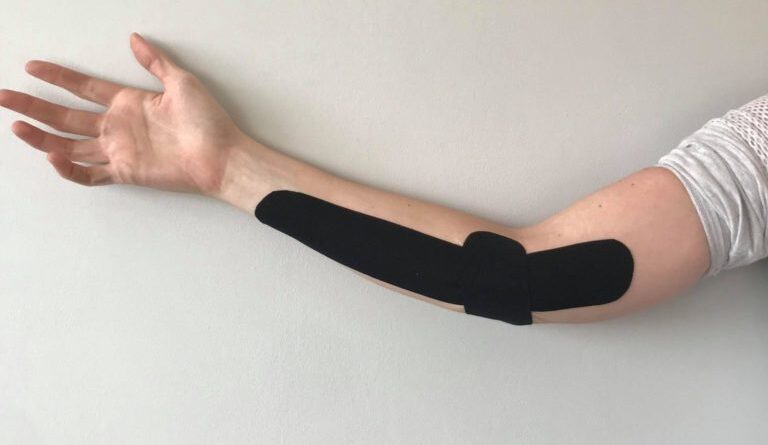 Kinesiotapping for Golfers Elbow